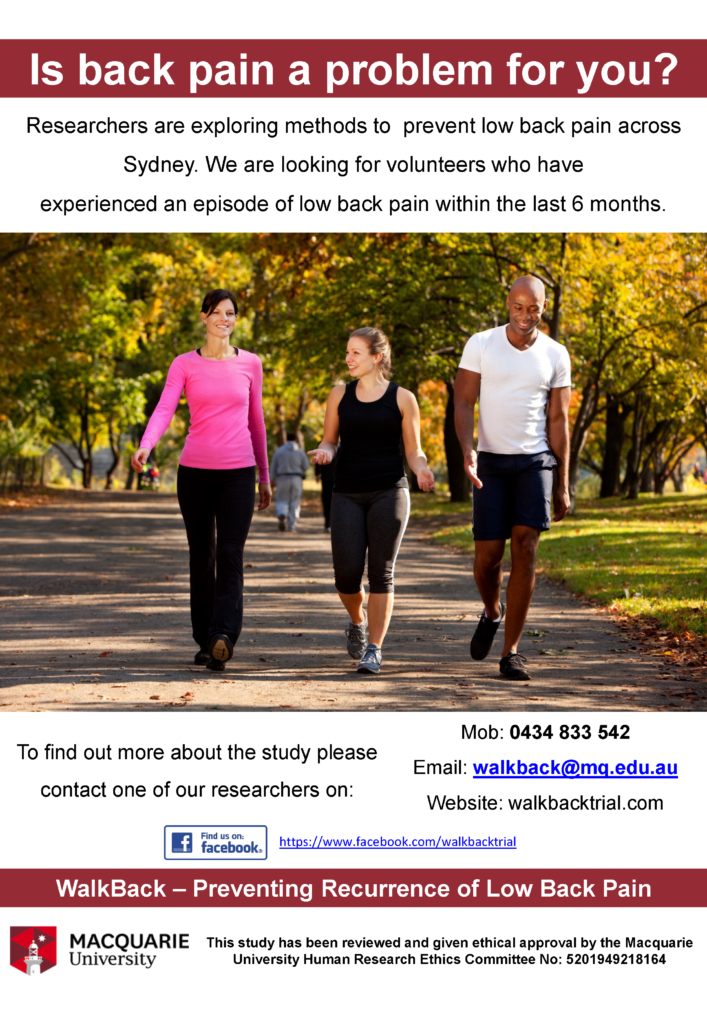 Bend + Mend and Macquarie University team up for the WalkBack Study on ...